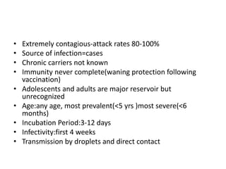 Pertussis | PPTX