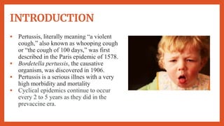 Pertussis | PPTX