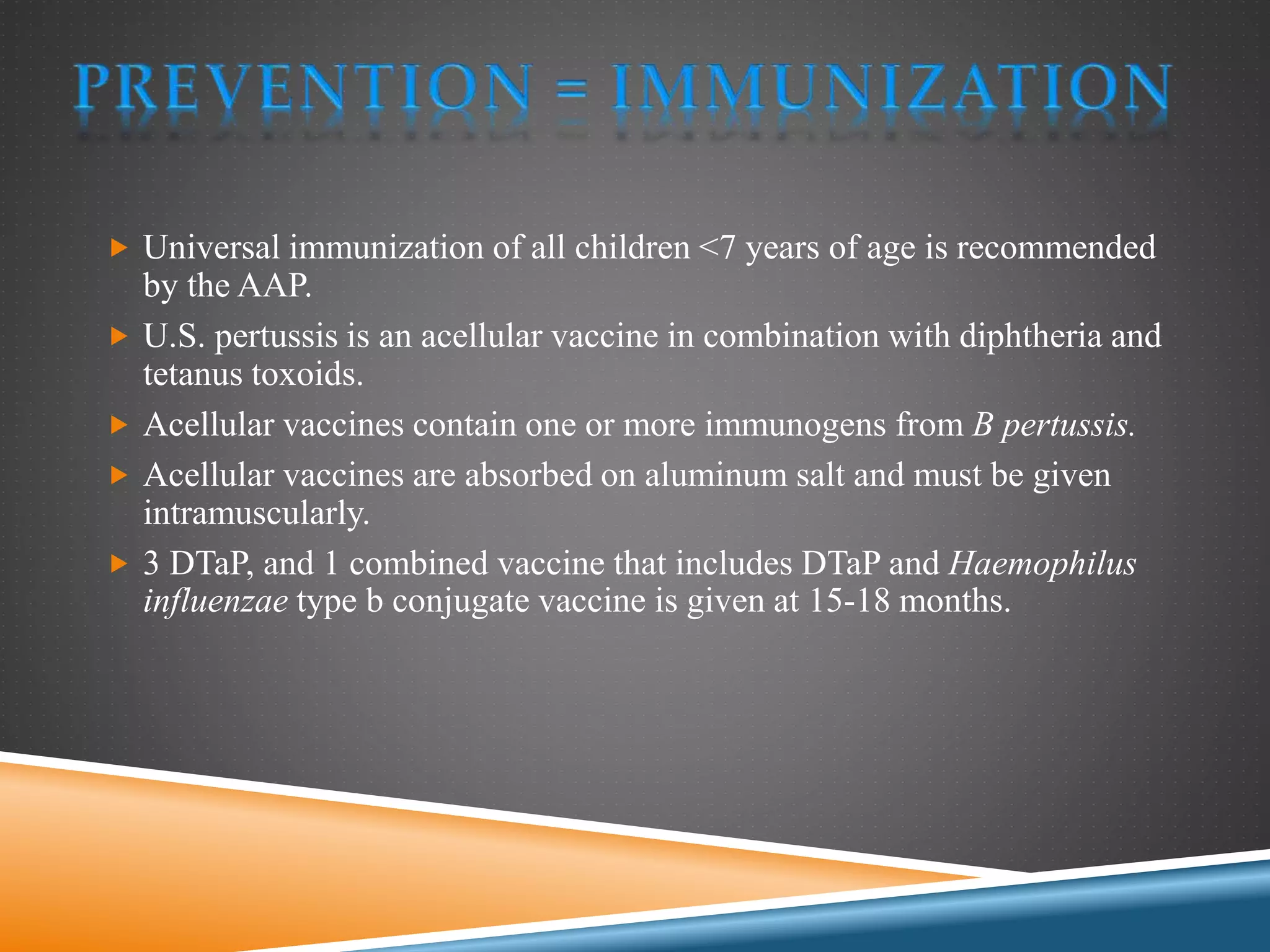 Pertussis (whooping cough) | PPTX