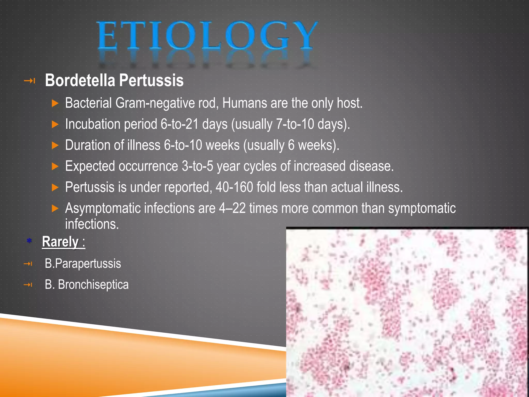 Pertussis (whooping cough) | PPTX