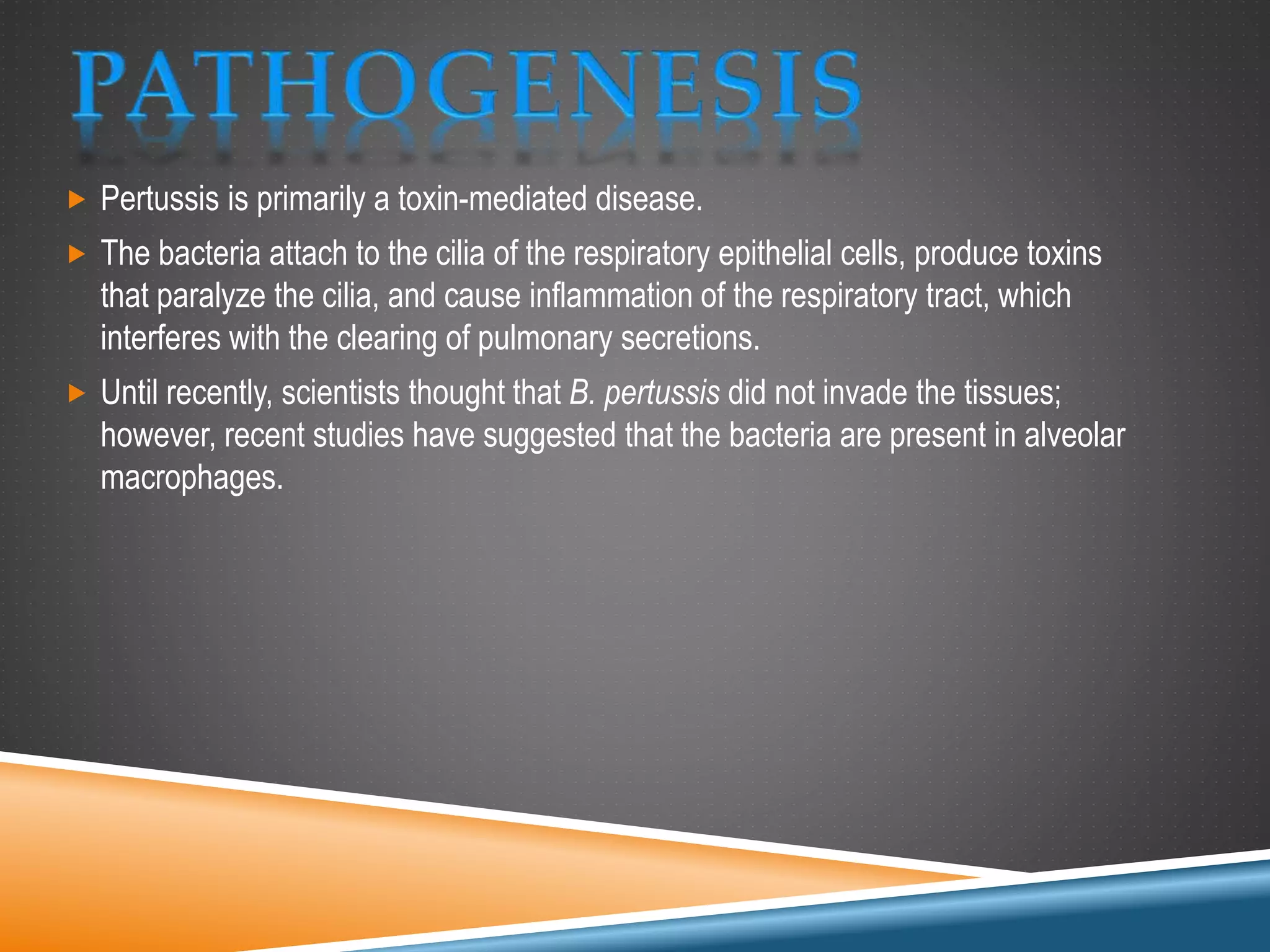 Pertussis (whooping cough) | PPTX