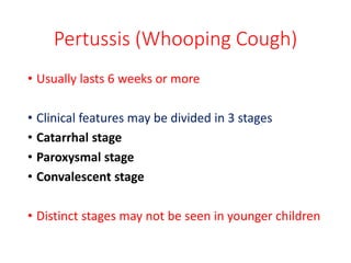 Pertussis 2021 | PDF