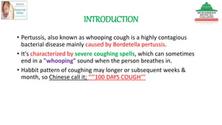 Epidemiology and Control Measure for Pertussis whooping c | PPTX