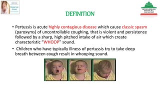 Epidemiology and Control Measure for Pertussis whooping c | PPTX