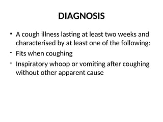 PERTUSSIS in children (WHOOPING COUGH).ppt | Infectious Diseases ...