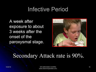 Pertussis (whooping cough) dr harivansh chopra | PPT