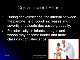 Pertussis (whooping cough) dr harivansh chopra | PPT