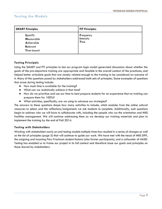 Proposed Pre-departure Training for Peru Practicum | PDF