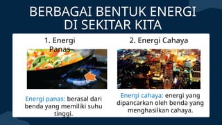 PERUBAHAN BENTUK ENERGI - kelas 5 - BAB 3 | PPTX
