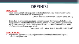 Perubahan dinamik | PPTX