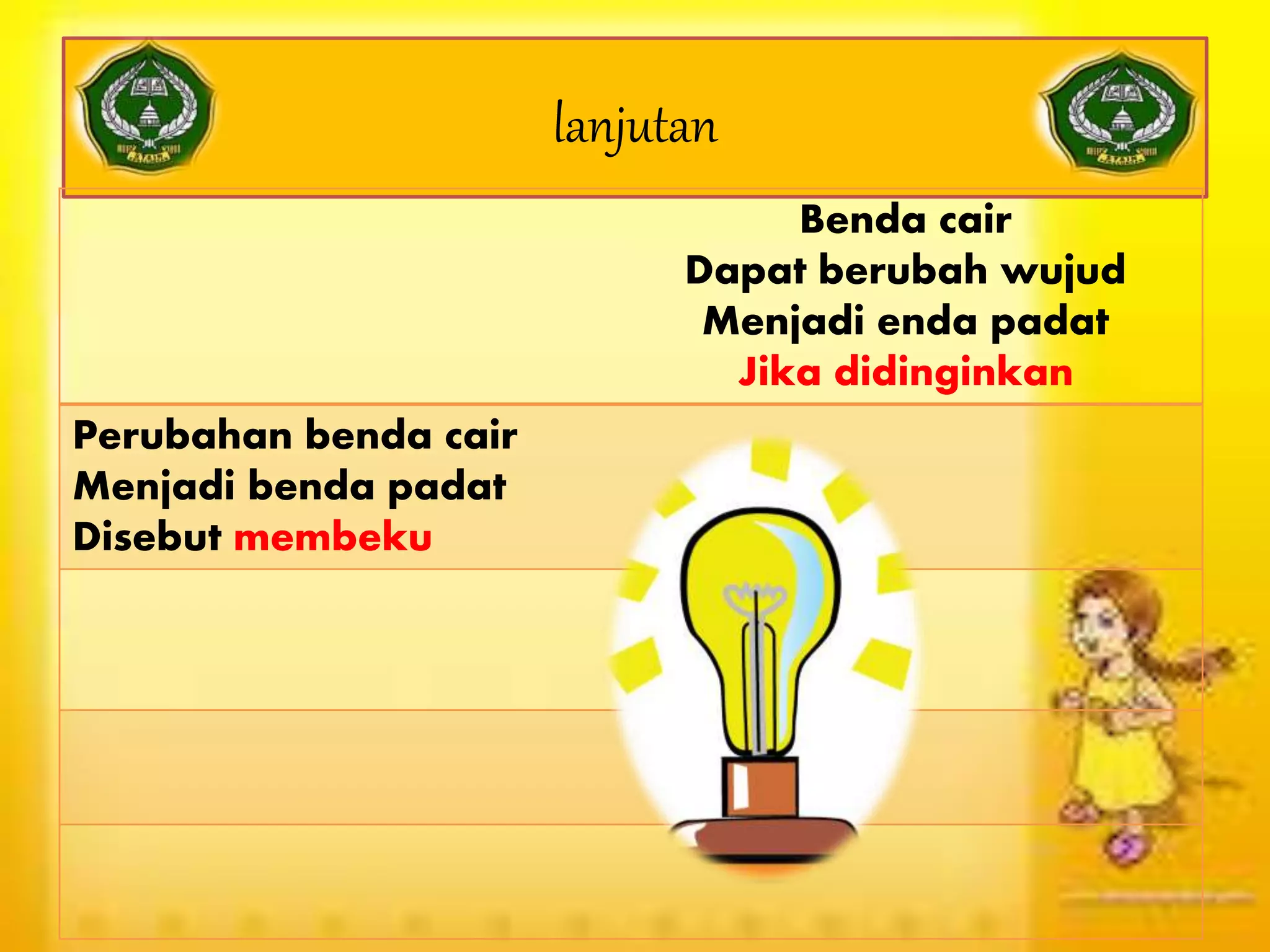 Perubahan benda 6 | PPTX
