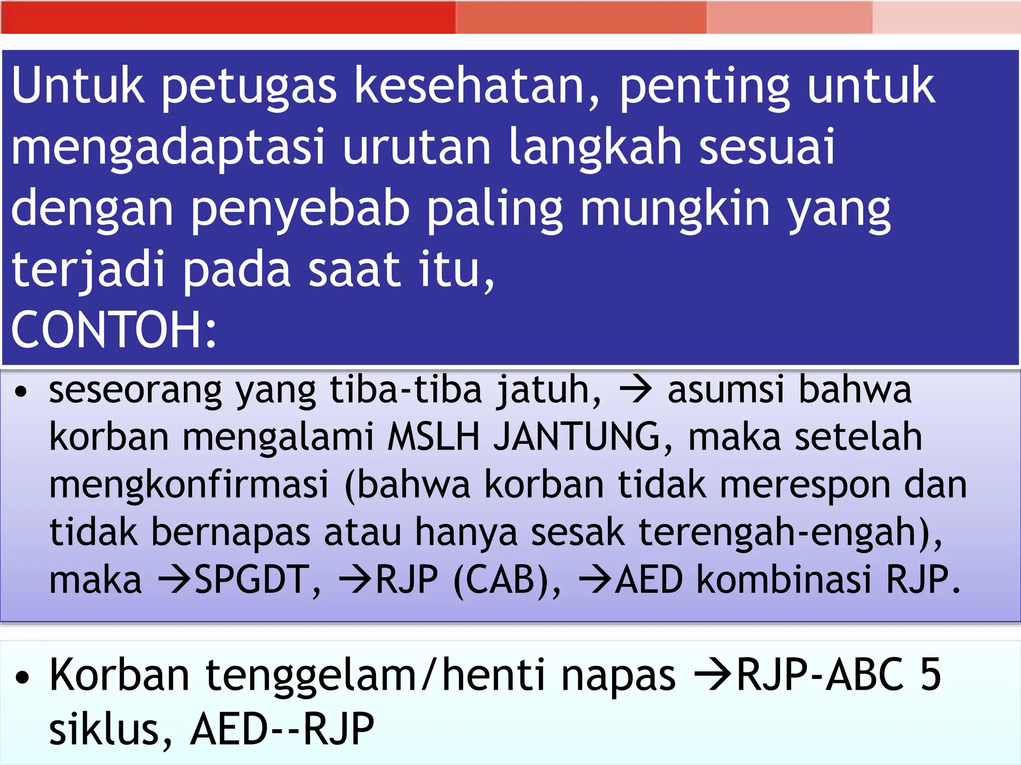 Perubahan Resusitasi Jantung Paru sesuai dengan ilmu terbaru | PPT