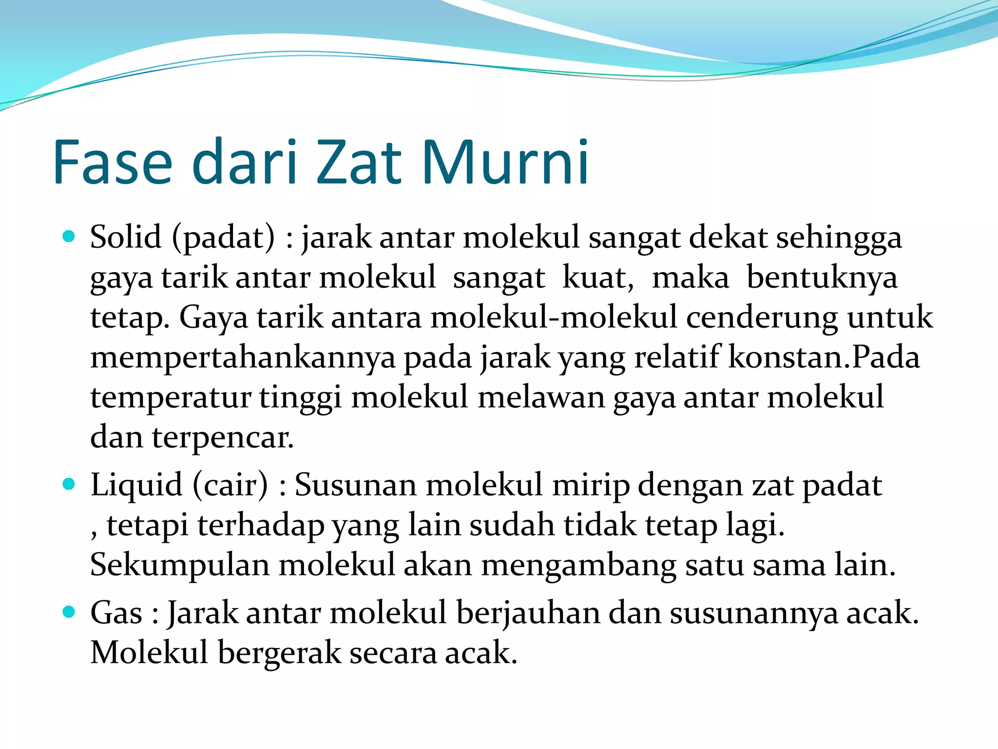 Perubahan Fasa | PPTX