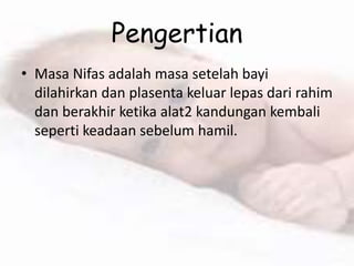 Perubahan fisiologis masa nifas | PPTX
