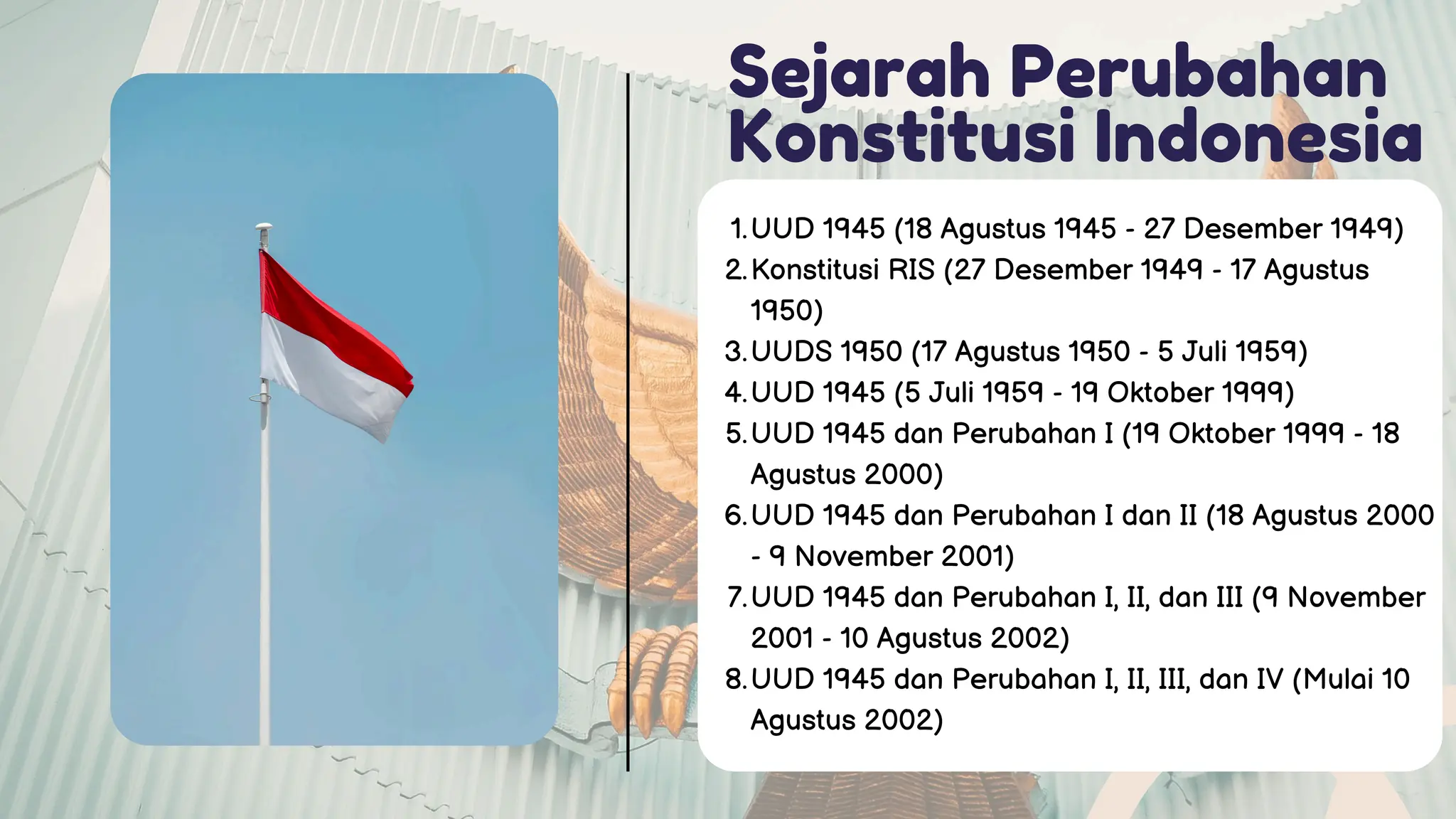 Perubahan Konstitusi di Indonesia ( Muhammad Miza Zanzabila & Zaki ...
