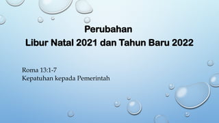 Perubahan Libur Natal dan tahun Baru.pptx