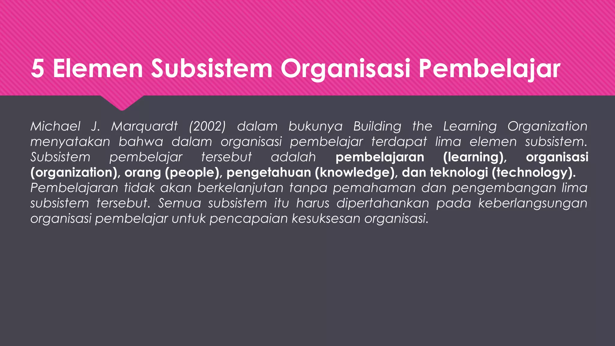 Teori dan Pengembangan Organisasi - Perubahan organisasi & model ...