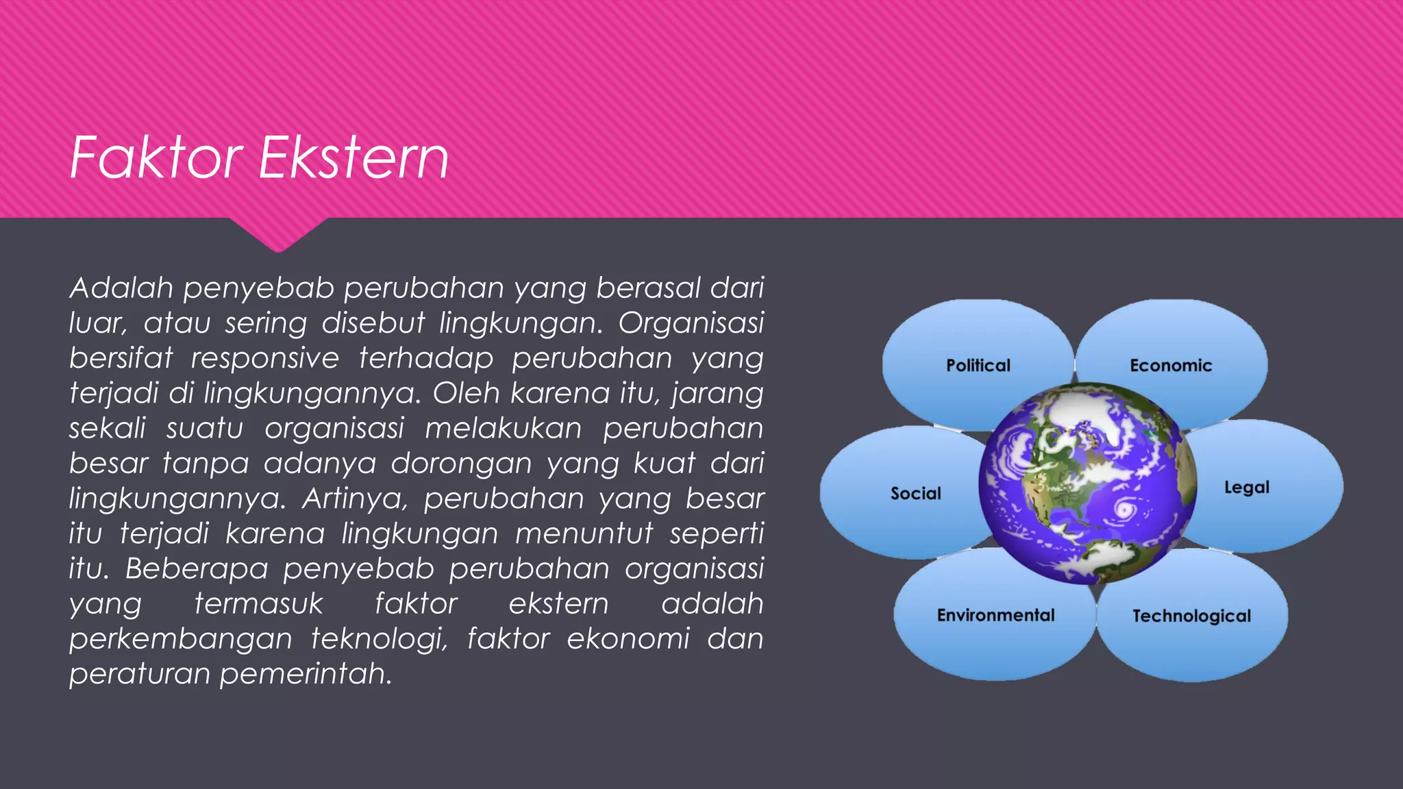Teori dan Pengembangan Organisasi - Perubahan organisasi & model ...
