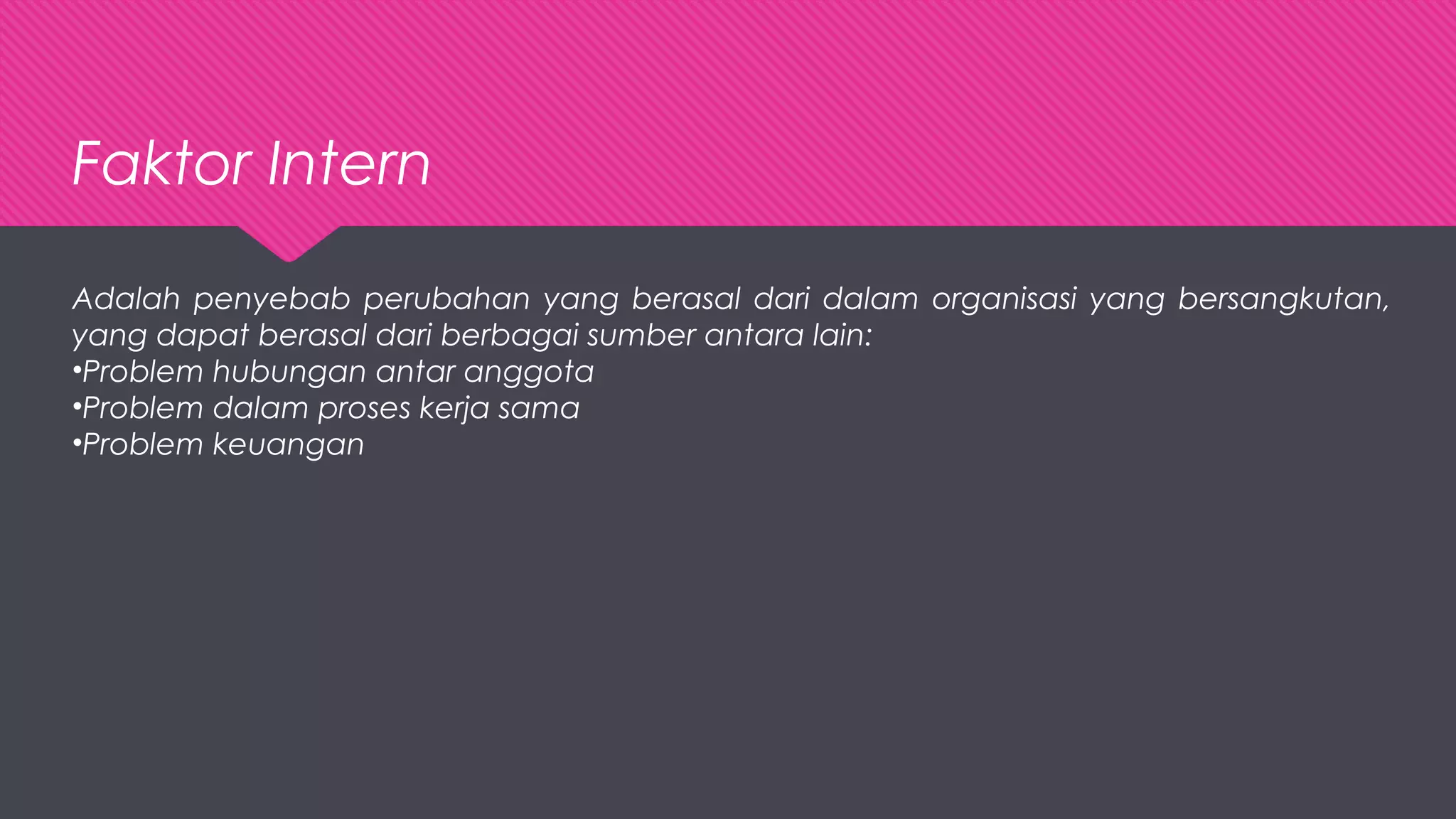 Teori dan Pengembangan Organisasi - Perubahan organisasi & model ...