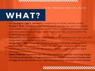 Perubahan paradigma ekonomi | PPTX