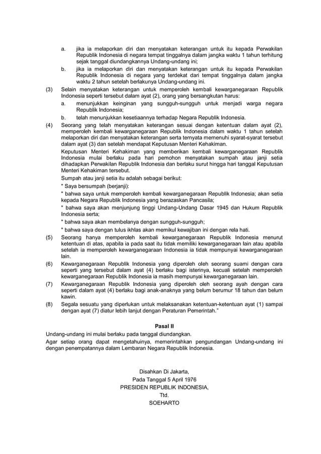 Perubahan pasal 18__nomor_62_tahun_1958_tentang_k_3 | PDF