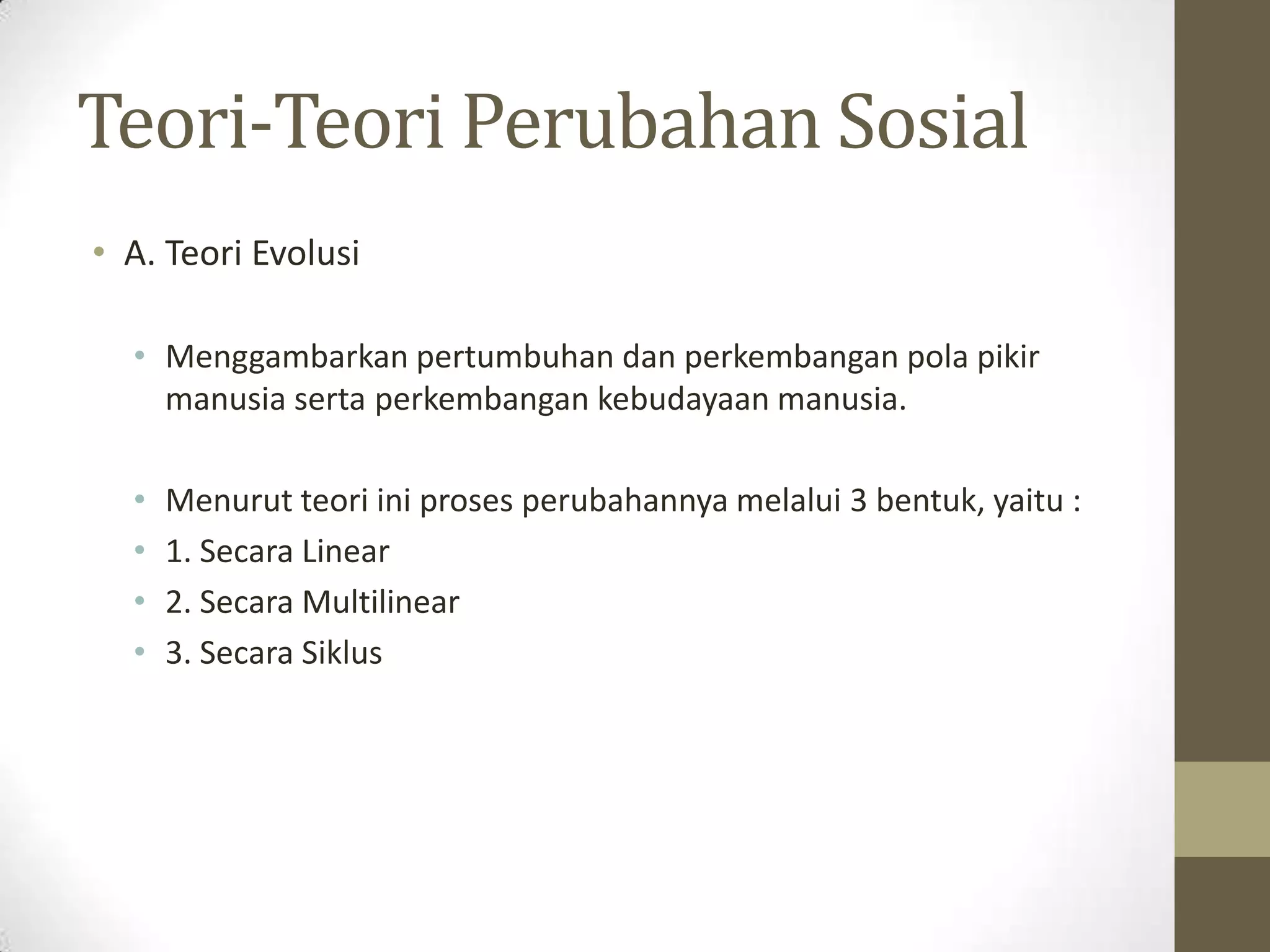 Perubahan sosial | PPTX