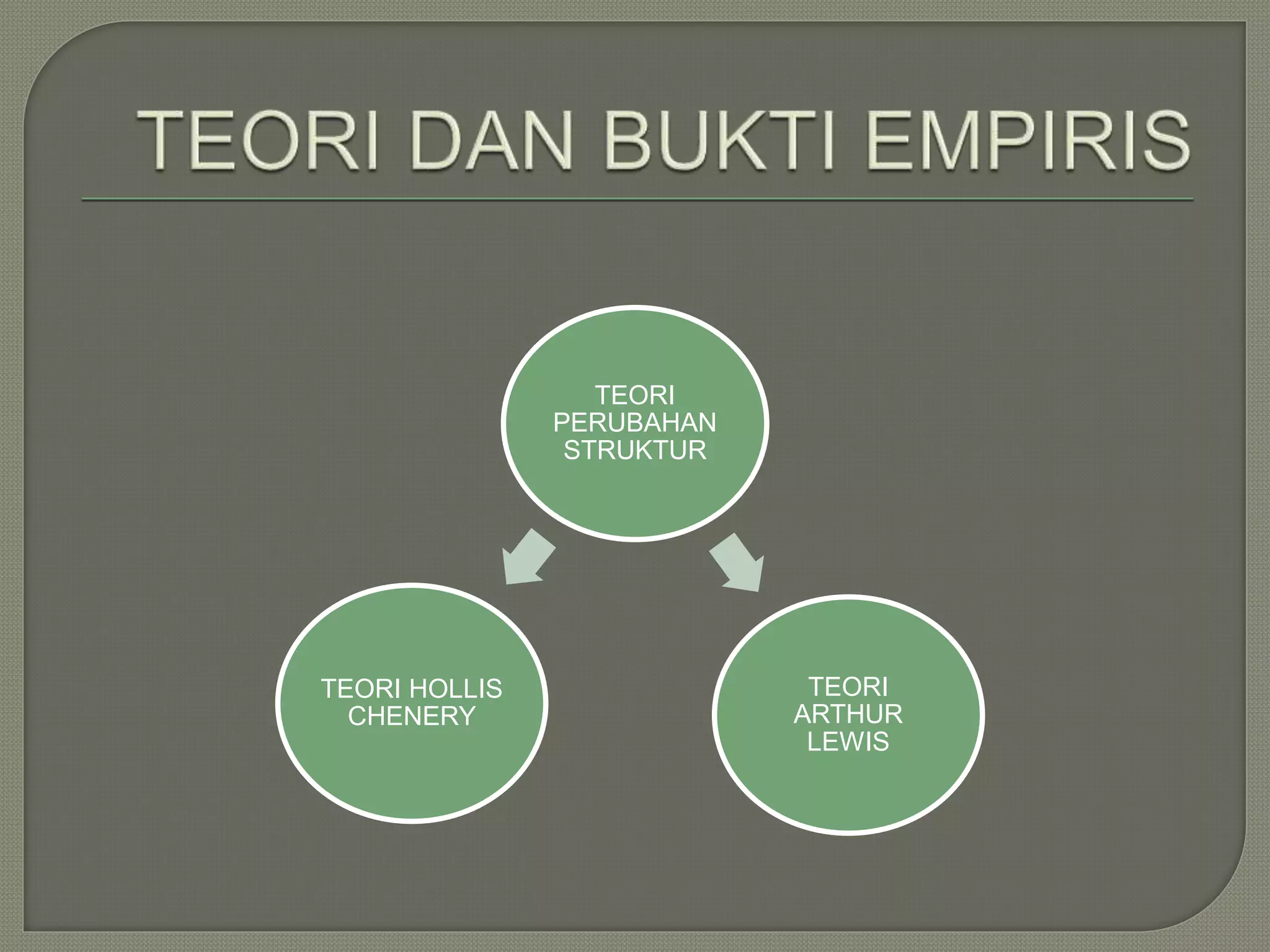 Perubahan struktur ekonomi | PPTX