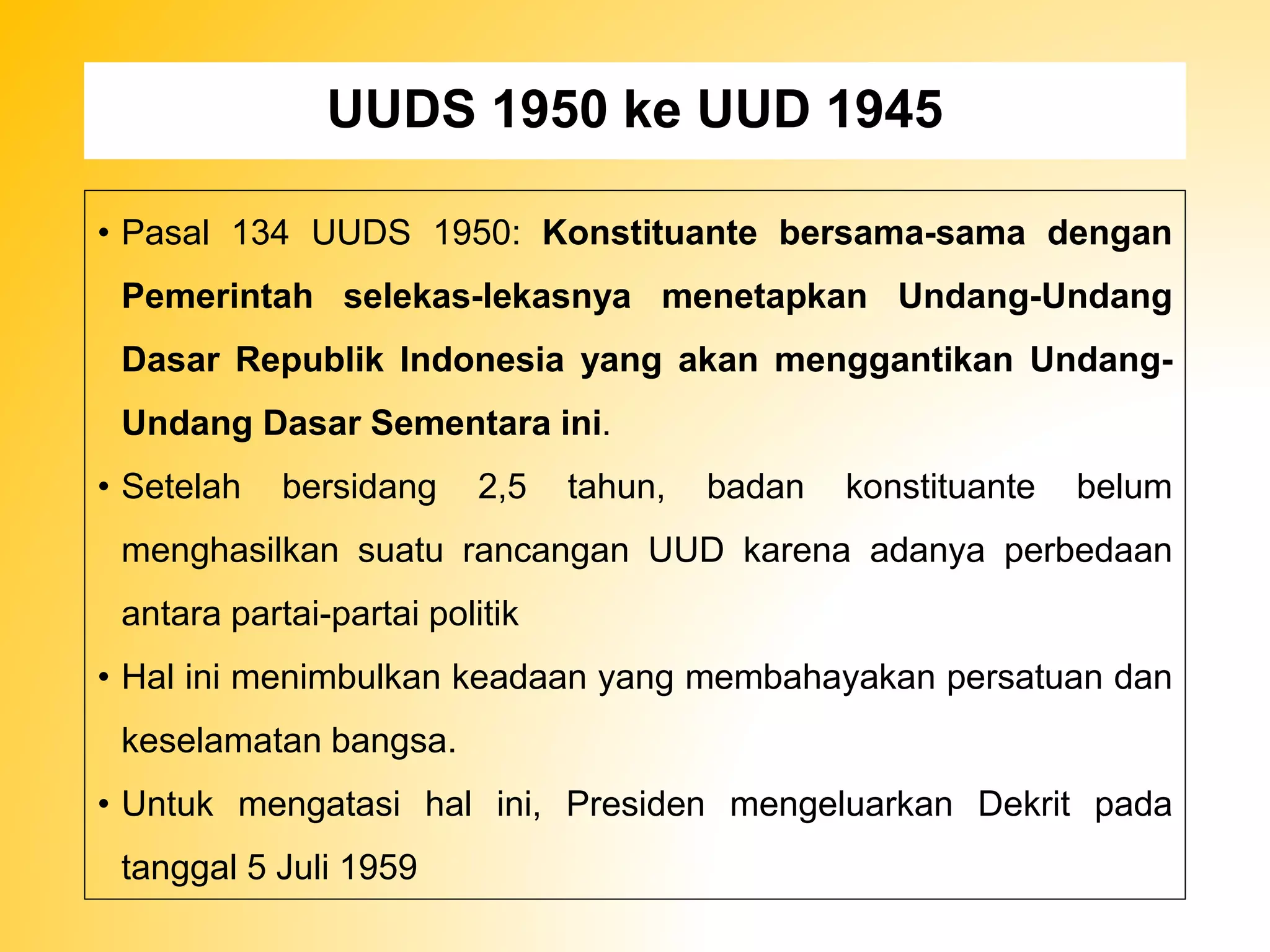 Perubahan uud 1945 | PPTX