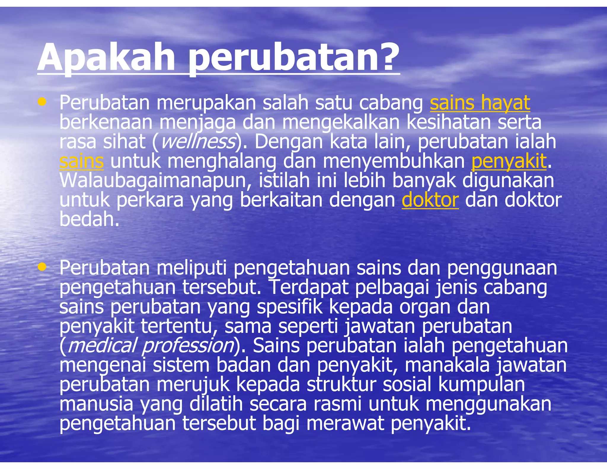 Perubatan Moden | PDF