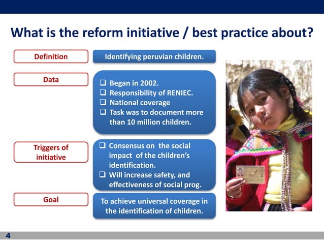 National ID Card for Peruvian children: Impact on human rights and ...