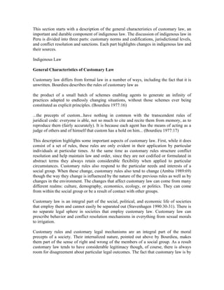 Peru indigenous people law and politics | PDF