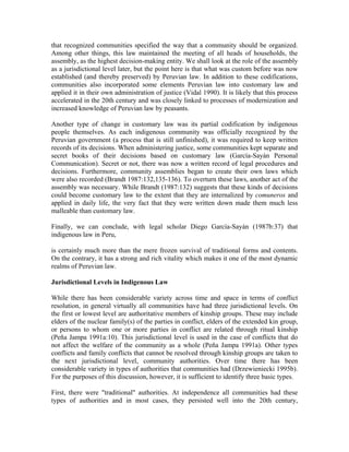 Peru indigenous people law and politics | PDF