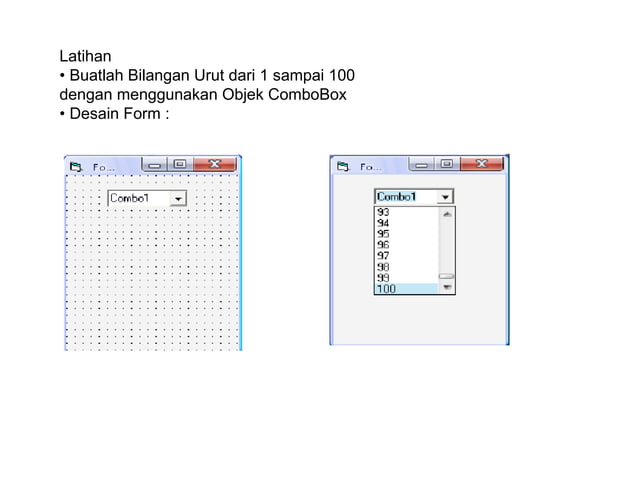 Perulangan - visual basic | PPT