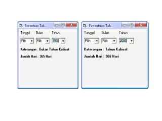 Perulangan - visual basic | PPT
