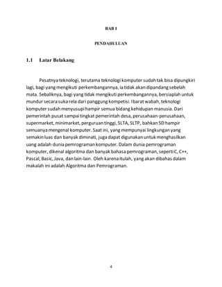 Perulangan dalam java | PDF