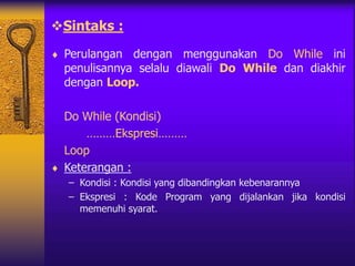 Perulangan Dan Kondisi.ppt