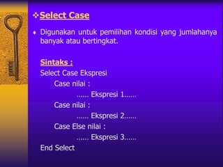 Perulangan Dan Kondisi.ppt