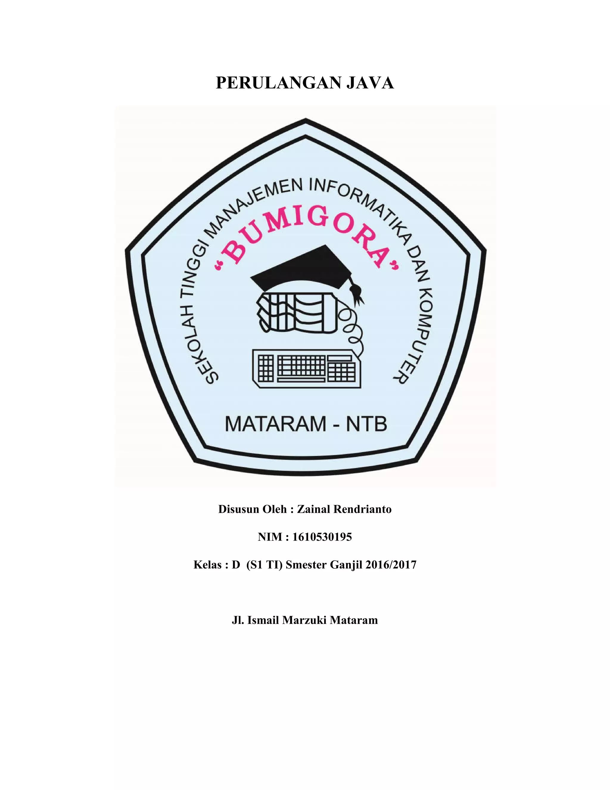 Perulangan java | PDF