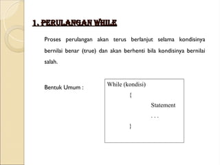 perulangan perulangan perulangan perulangan | PPT