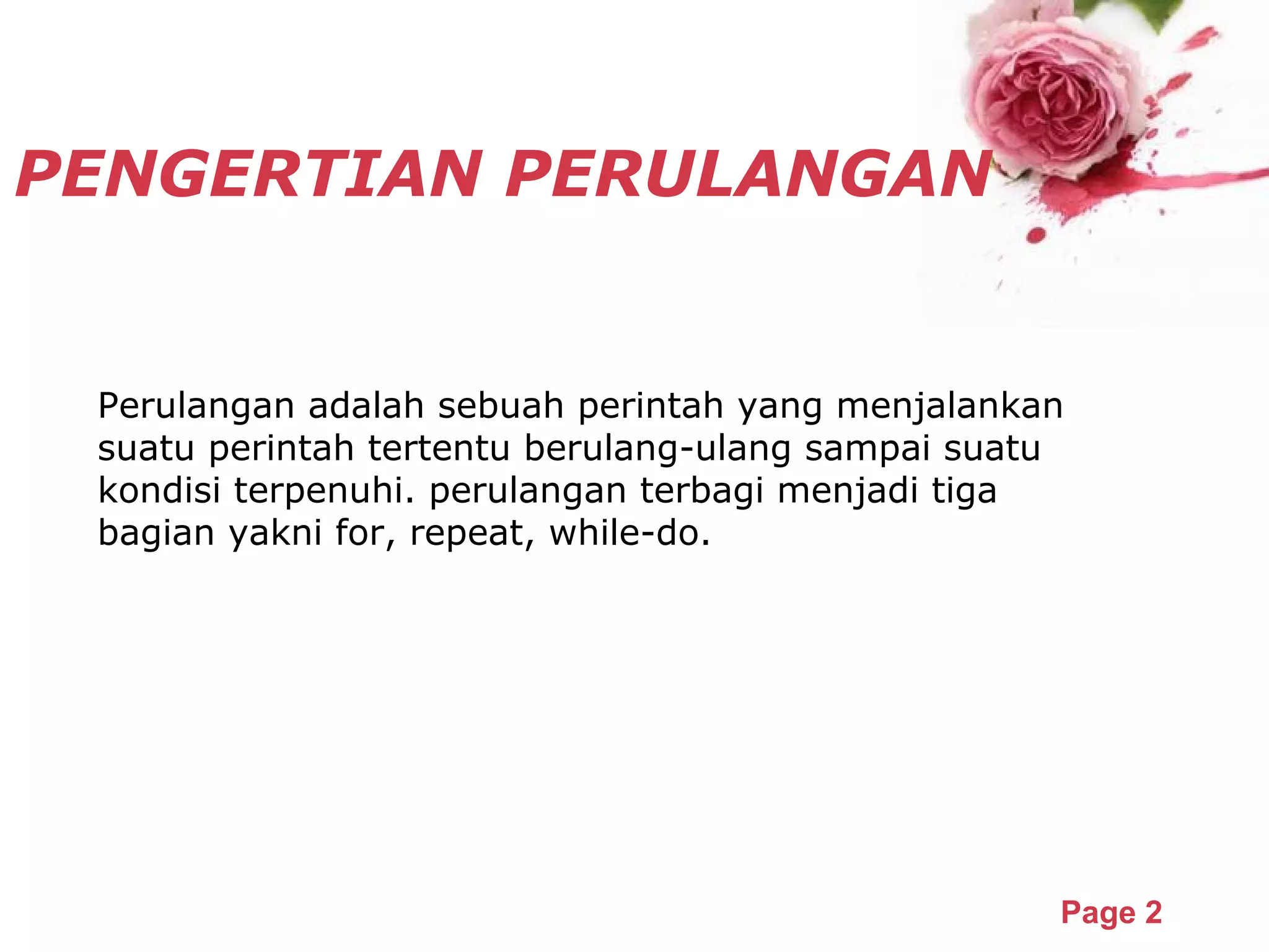 Perulangan,stack,record | PPT