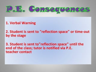 Pe rules | PPT