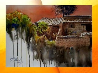 Peru'lu sulu boya ressami roger oncoy | PPT