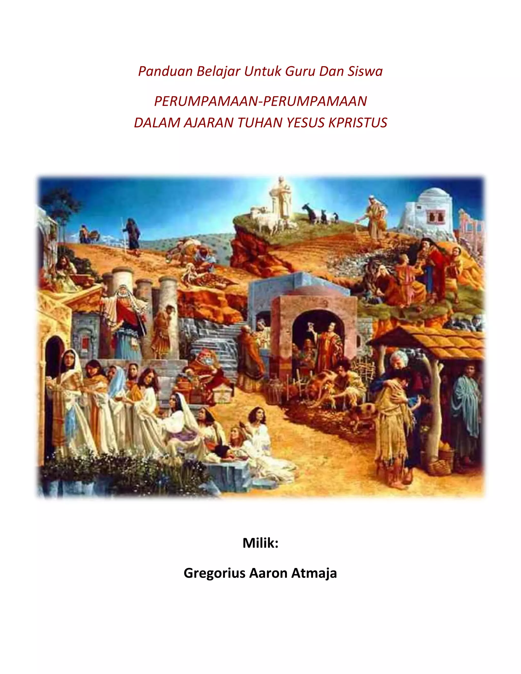 Perumpamaan yesus tugas agama 4 b 11 aaron (versi lengkap) | PDF