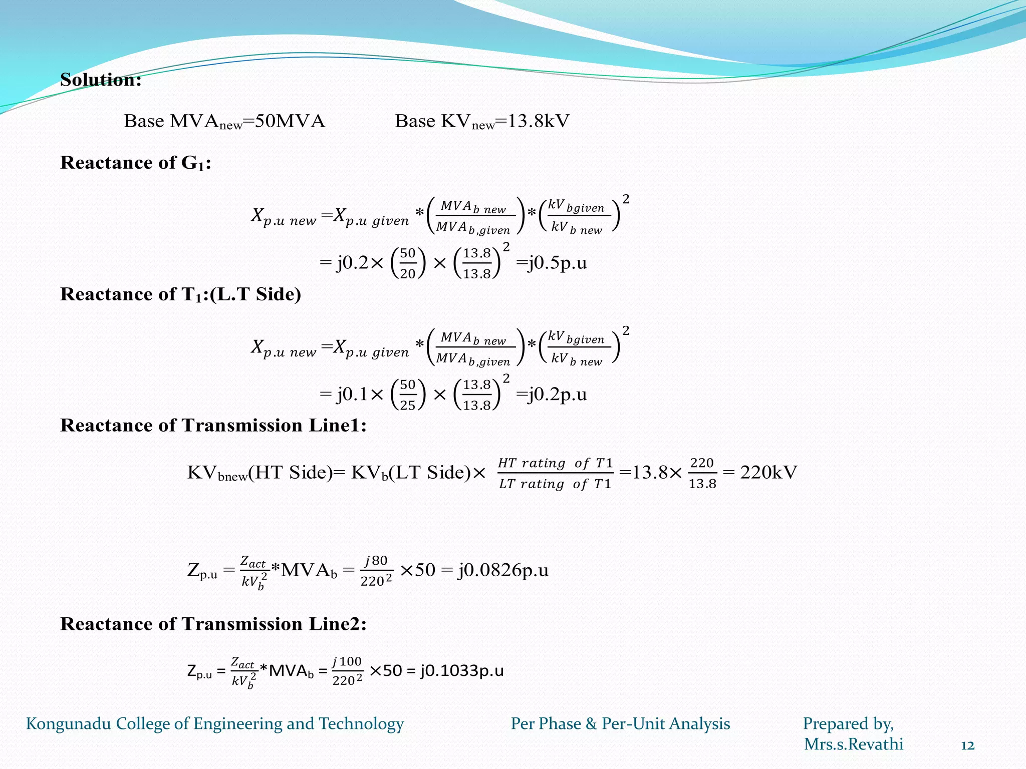 Per unit analysis | PDF | Physics | Science