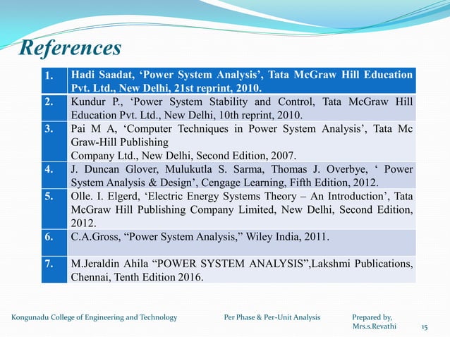 Per unit analysis | PDF | Physics | Science