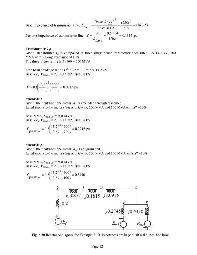 Per unit calculation | PDF