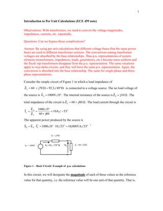 Per unitcalculations | PDF
