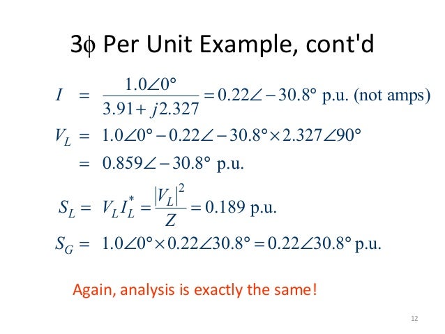 Per unit system