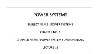 Per unit systems in power systems | PPT
