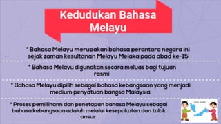 PERUNTUKAN UTAMA PERLEMBAGAAN MALAYSIA | PPTX